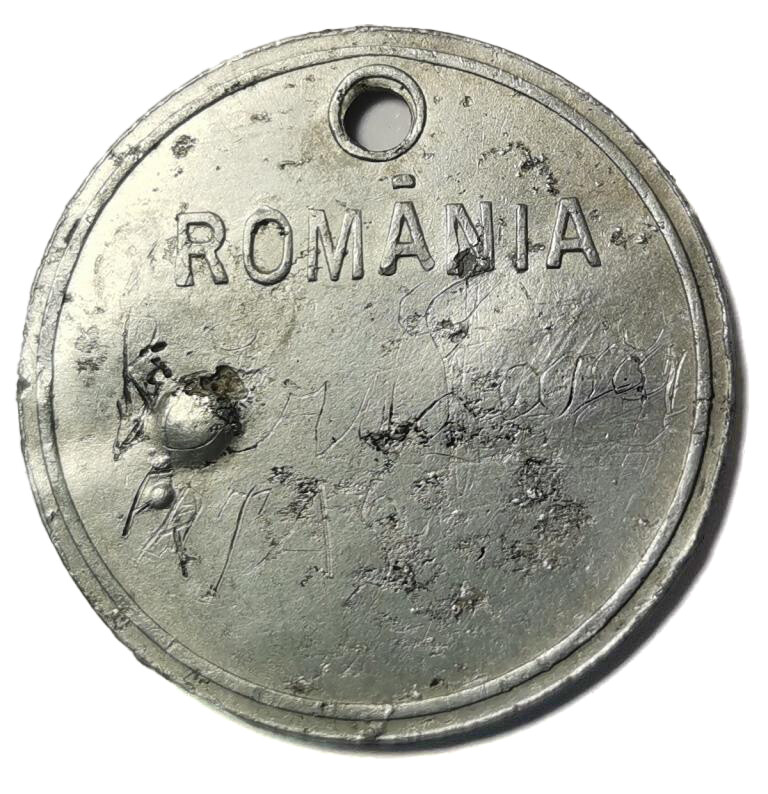 Romanian dogtag from Eastern Front