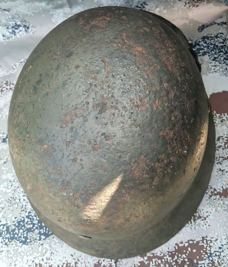 Wehrmacht helmet of 60th motorized division of the Wehrmacht