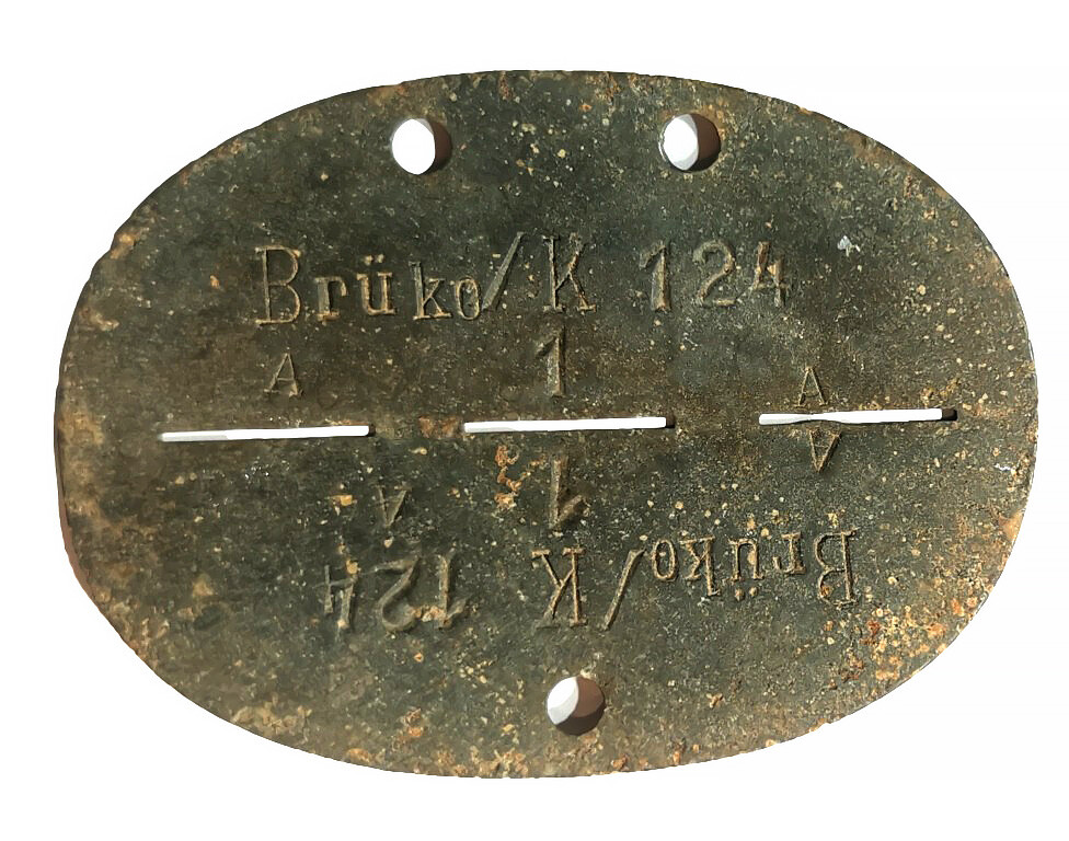 Brüko / K 124 ID tag Stalingrad