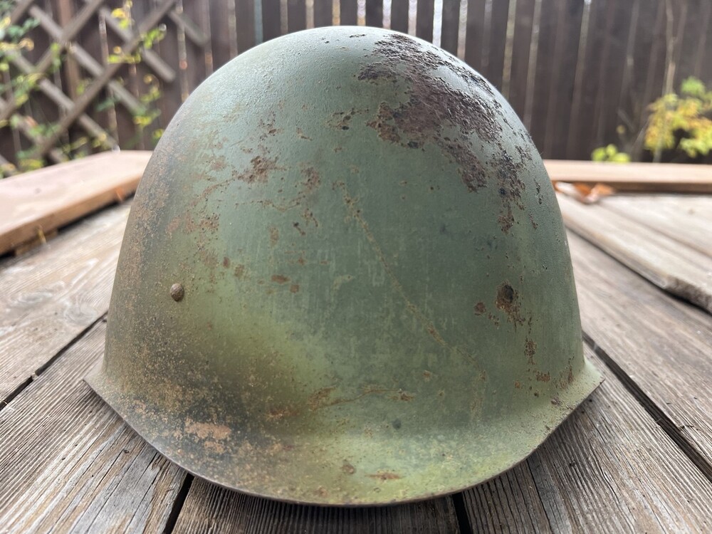 Soviet helmet from Ramushevo corridor