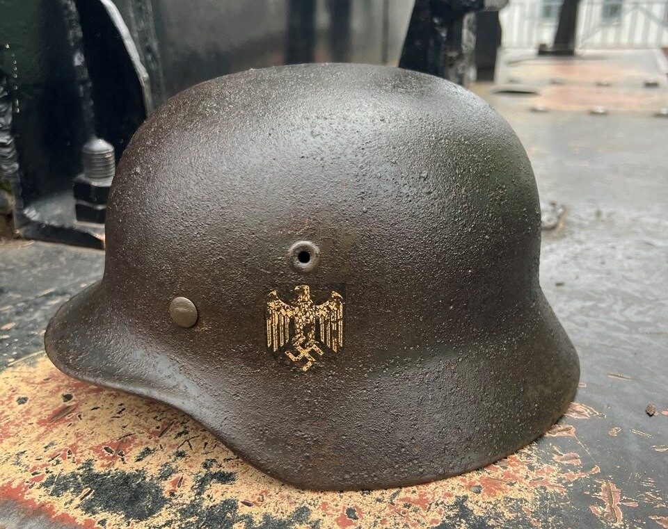 60th Motorized Division of the Wehrmacht helmet