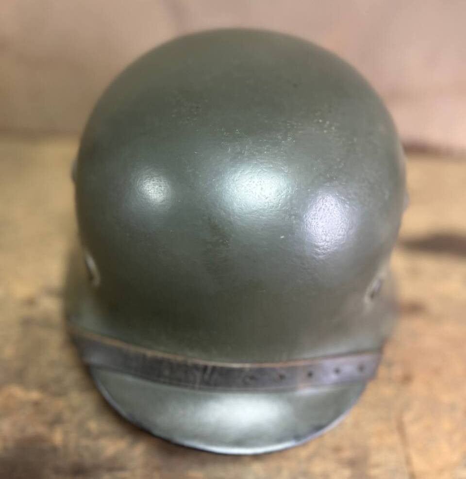 Restored German helmet M40, Waffen SS