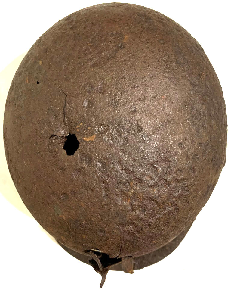 German helmet M35 Cossack Kurgan from Stalingrad