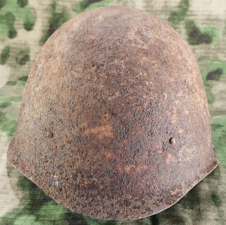 Soviet helmet SSh40 with video
