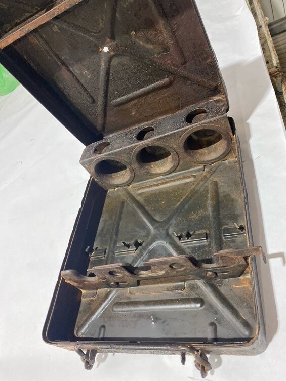 German WWII box from Stalingrad