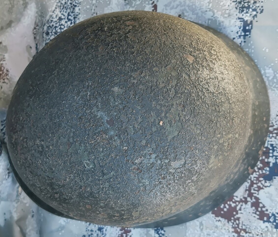 Wehrmacht helmet from Stalingrad (airfield Pitomnik)