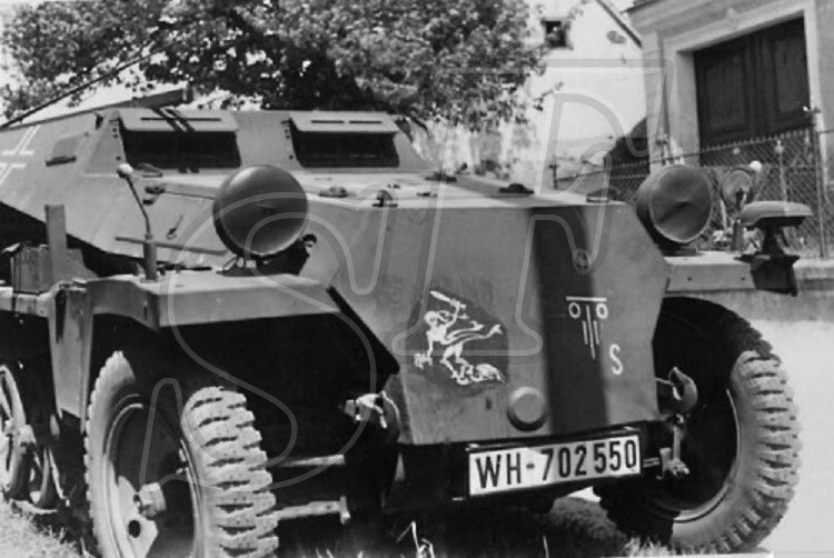 Road Road signpost of 11th Panzer Division (Ghost Division) for sale!